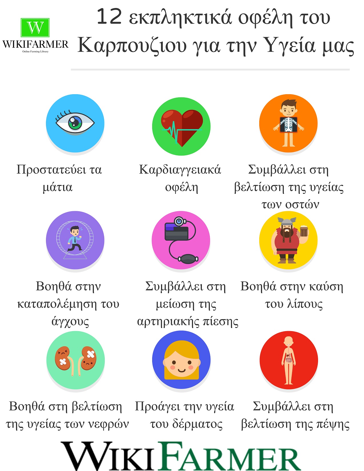 12 εκπληκτικά οφέλη του Καρπουζιου για την Υγεία μας | Wikifarmer