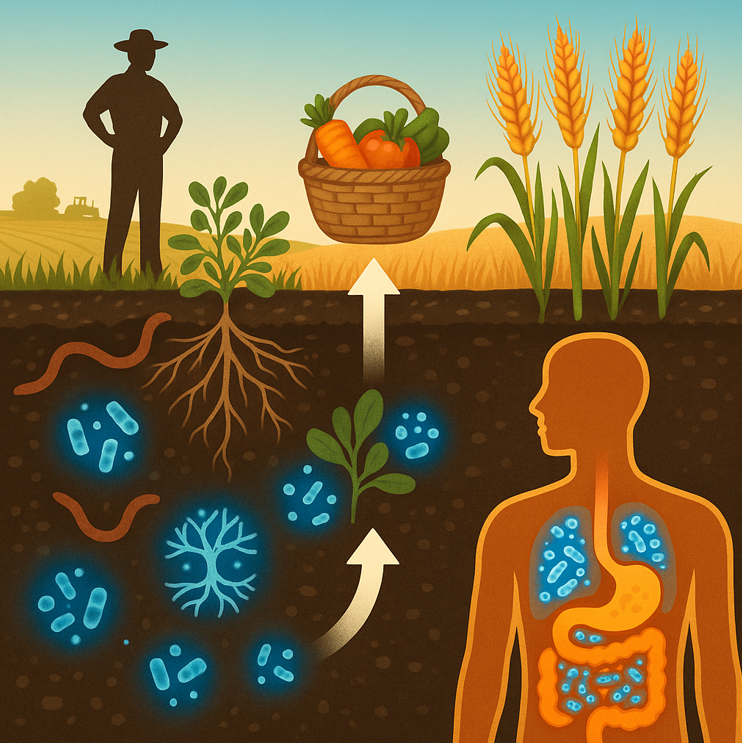 Healthy Soil, Healthy Gut: How Microbes Link Food, Farm & Wellness ...
