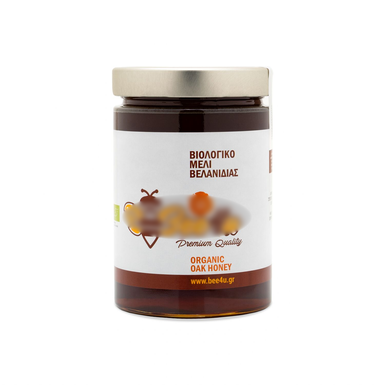 Organic Oak Honey 800gr - Patras - Wikifarmer