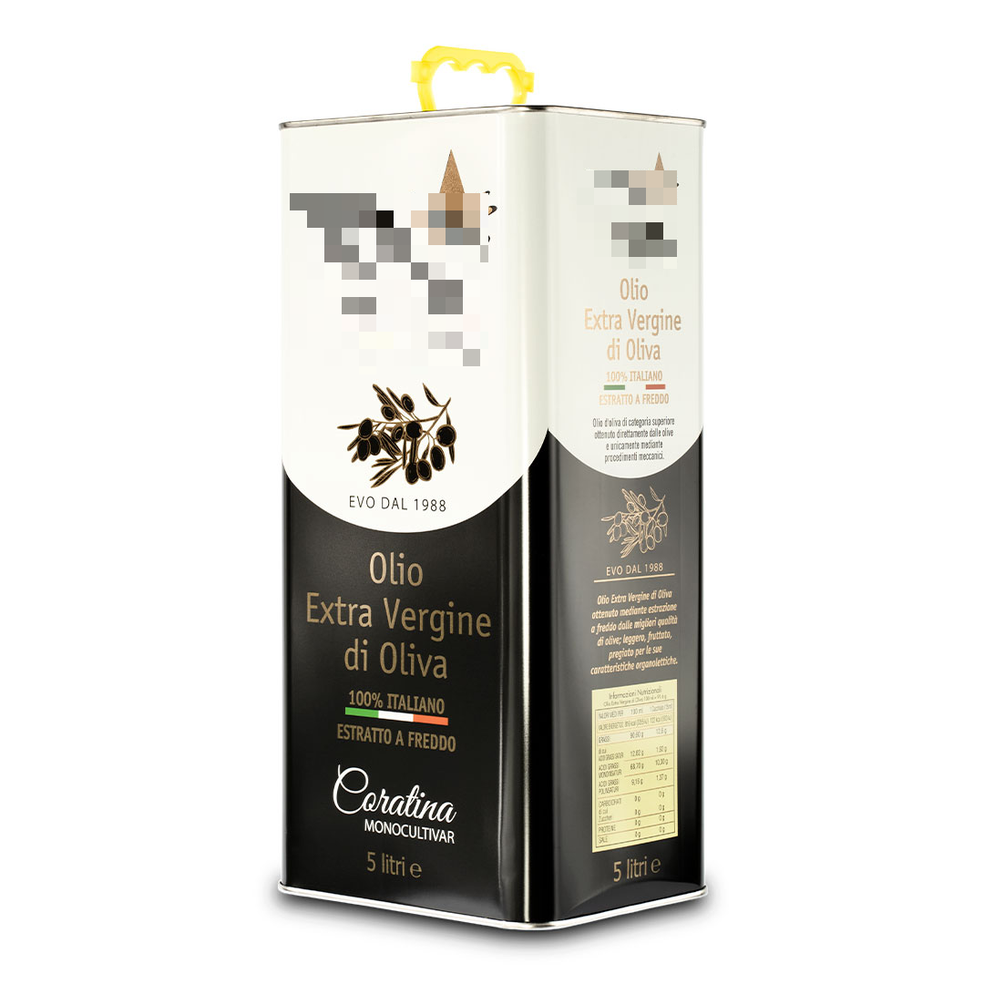 Coratina extra virgin olive oil - 5L can - Terlizzi - Wikifarmer