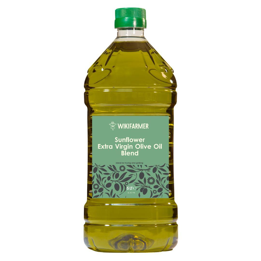 Sunflower Oil & EVOO Blend 5L PET - Andalucia - Wikifarmer