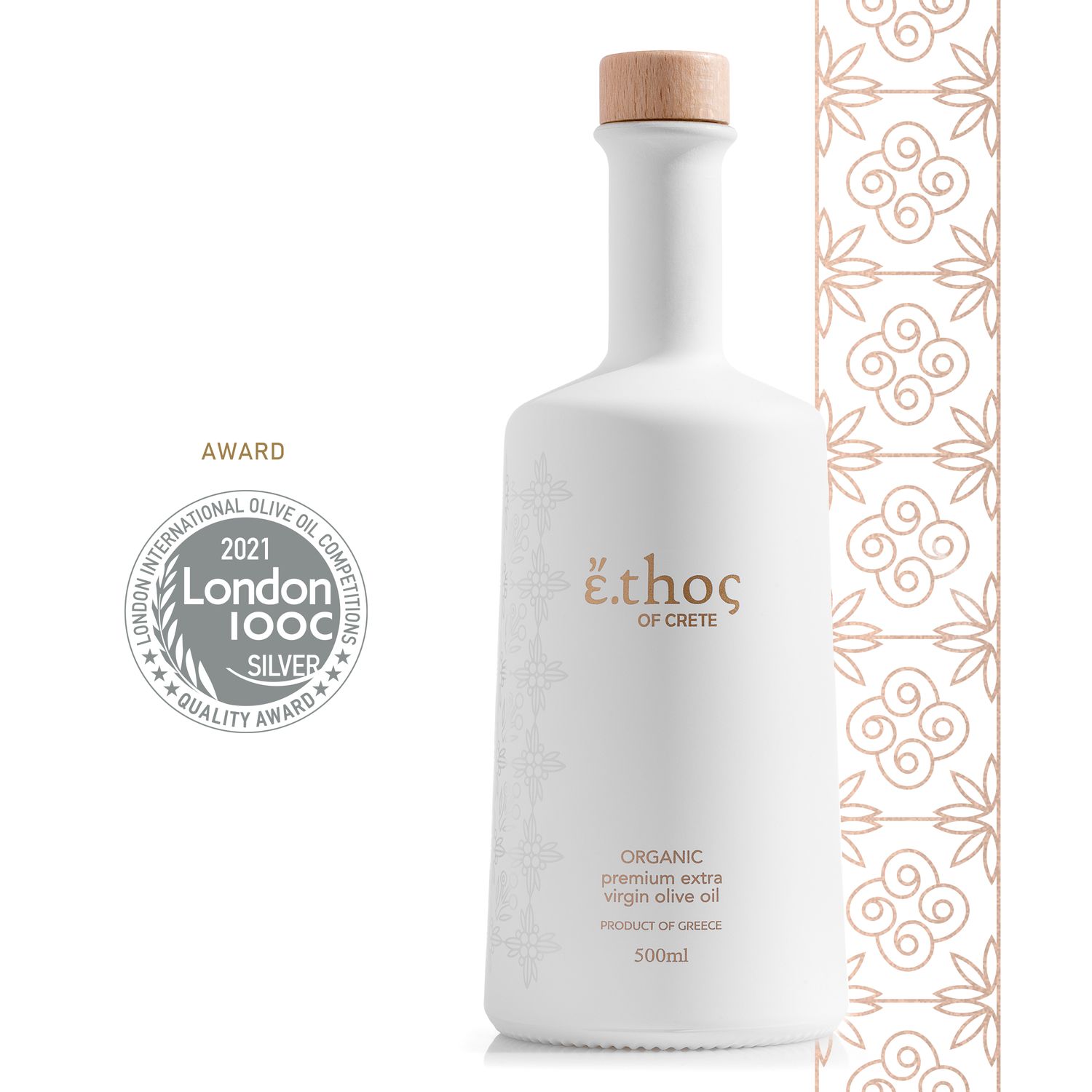 Organic EVOO 500ml - Athens - Wikifarmer