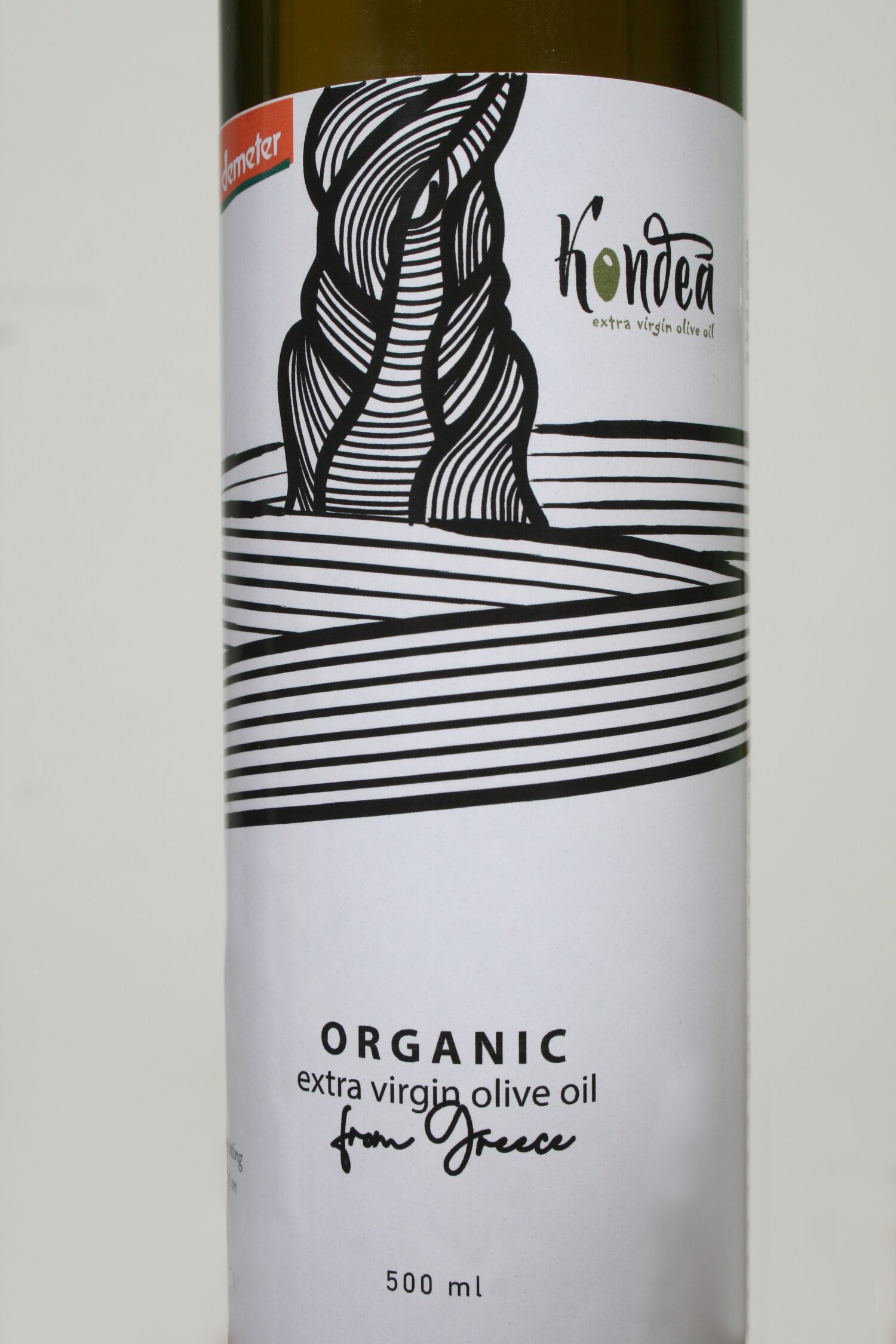 Certified extra Virgin Οlive Οil (demeter certification) in a 500 ml ...