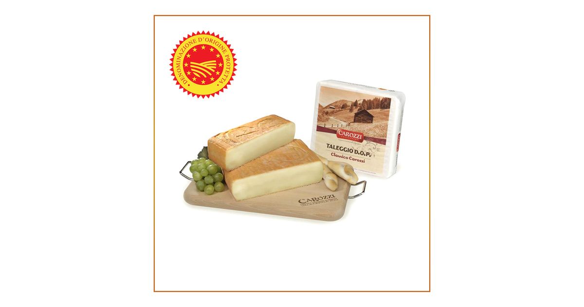 Italian cheese Taleggio DOP "Classico Carozzi" gr.230 termo PF ...