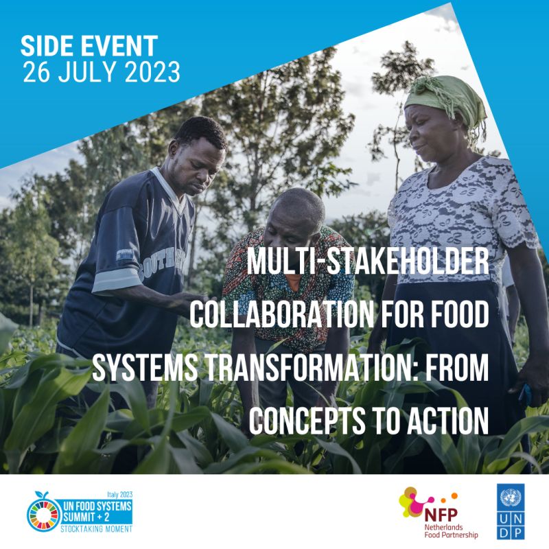 Multi-stakeholder collaboration for food systems transformation: from ...